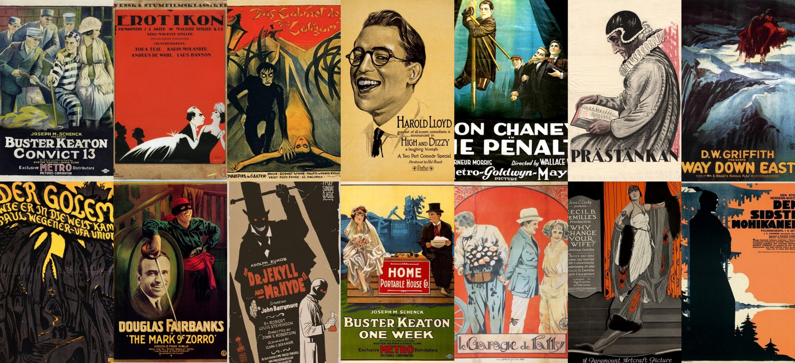 El Cine de 1920 – El jardin del pulpo